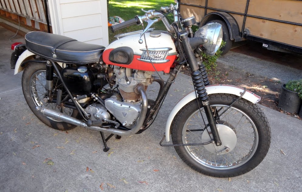 SHOW & GO CYCLE SHOP: 1960 Triumph TR6 Survivor